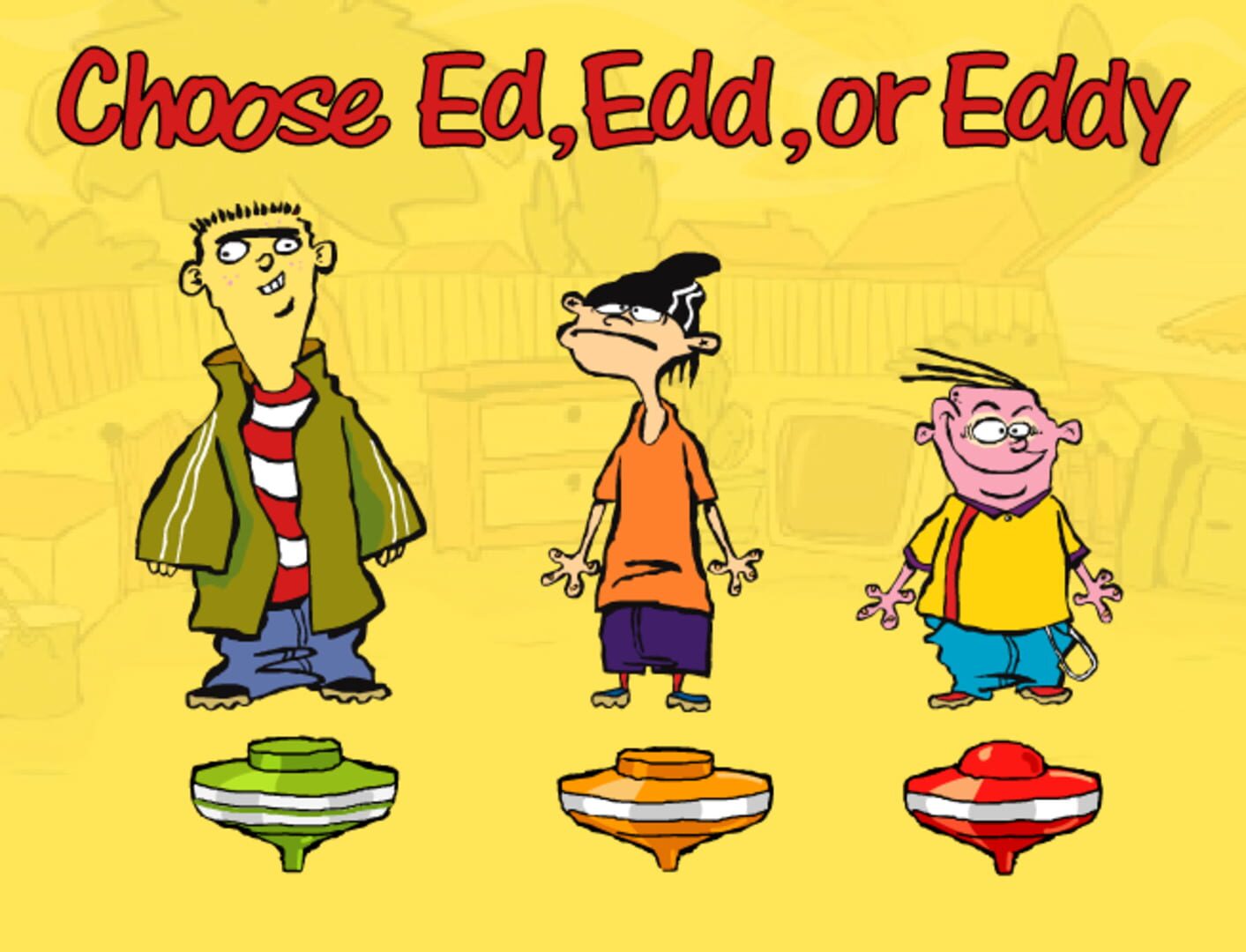 Ed, Edd n Eddy: Spin Stadium - Fiche du jeu